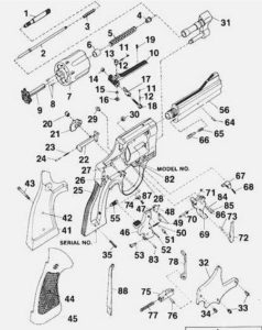 Smith & Wesson K frame Yoke, old style with gas ring | Practical ...